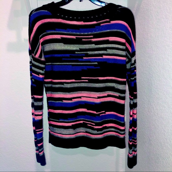 Copper Key | Sweaters | Copper Key Color Pop Sweater Black Pink Gray ...